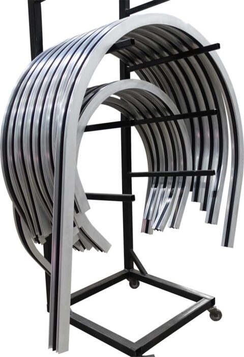 Curved Aluminium Window Profile Bending Services